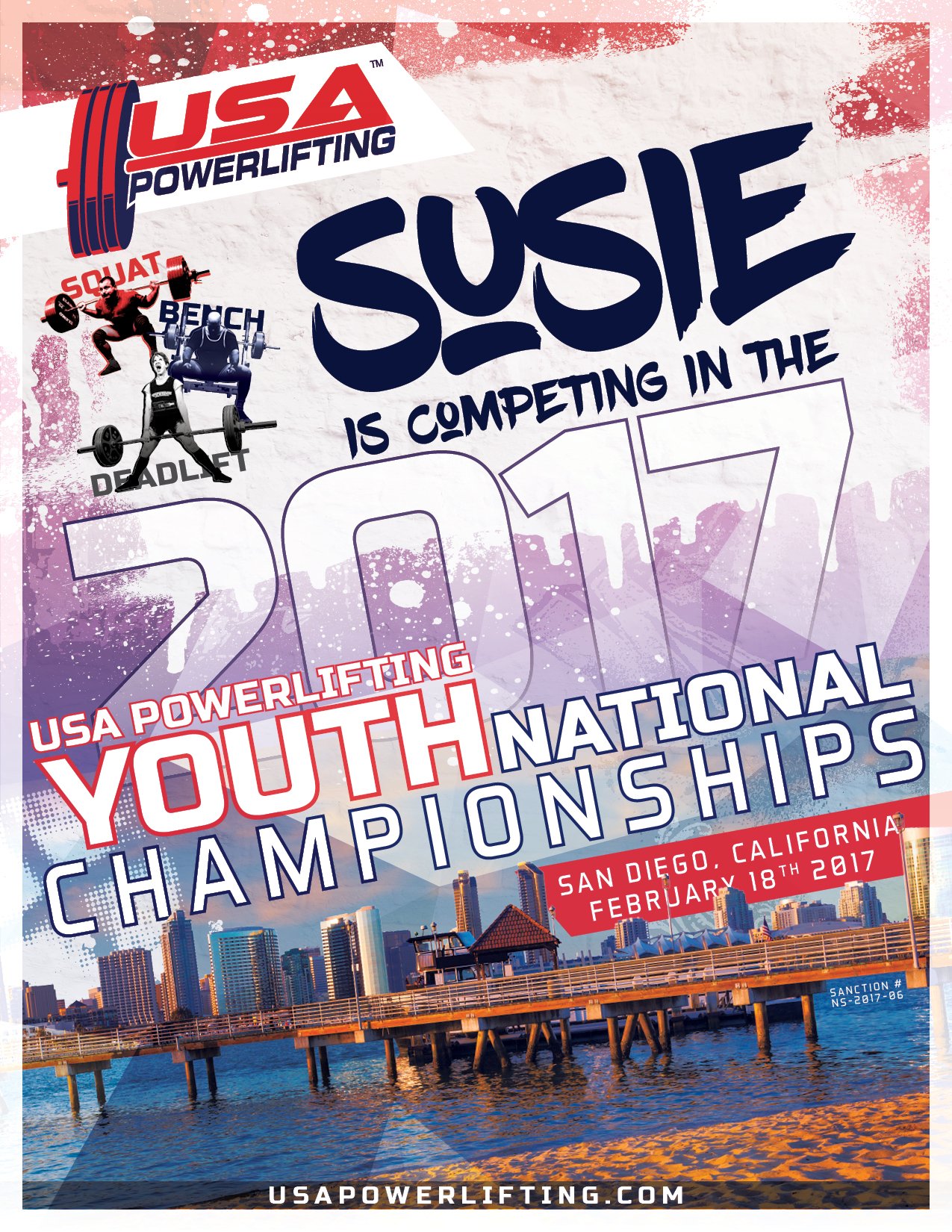 USAPowerlifting_Youth-2017Nationals-Poster_8.5x11_Sample | USA Powerlifting