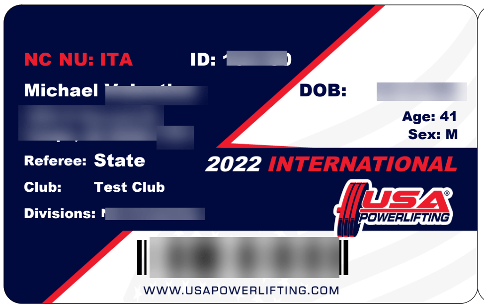 USA Powerlifting International Membership | USA Powerlifting